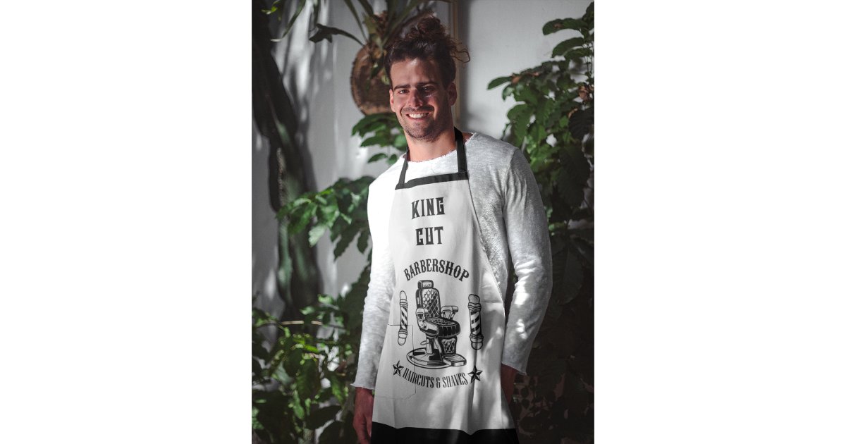 Custom Barber Apron | Zazzle