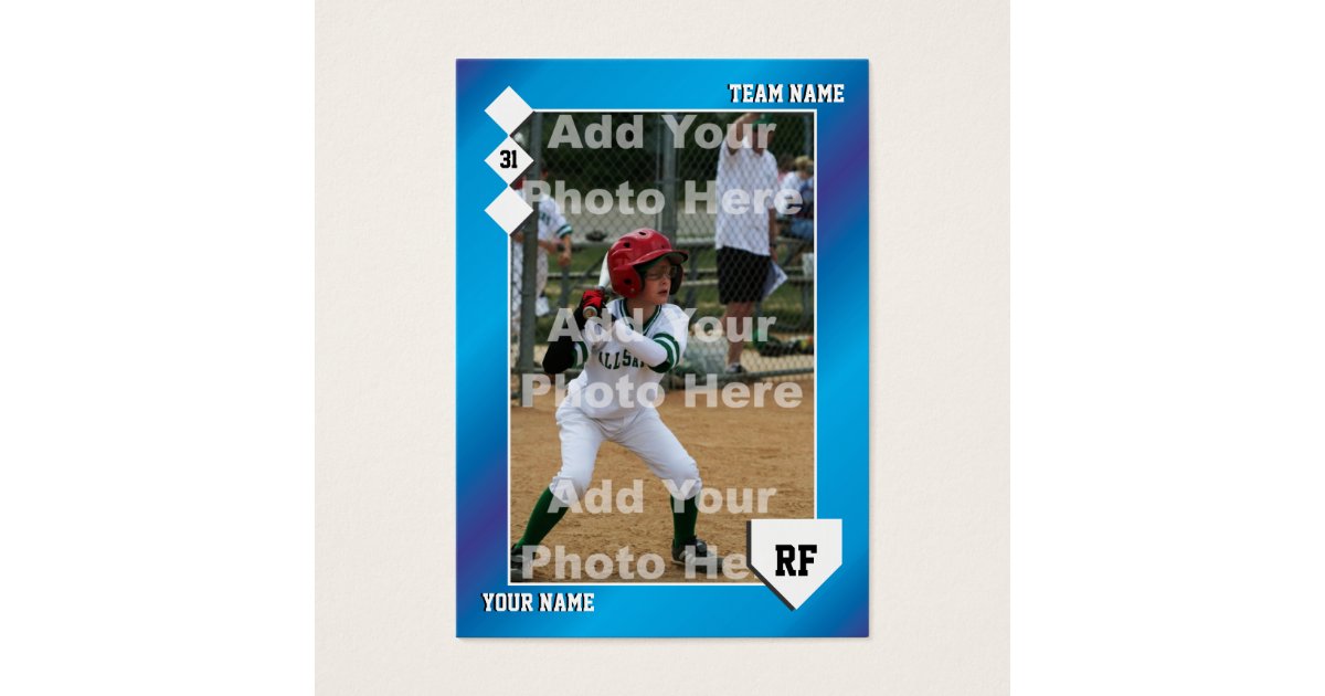 Custom Baseball Card | Zazzle