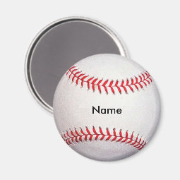 Custom Baseball Magnet | Zazzle