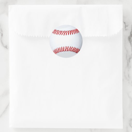 Custom Baseball Stickers | Zazzle