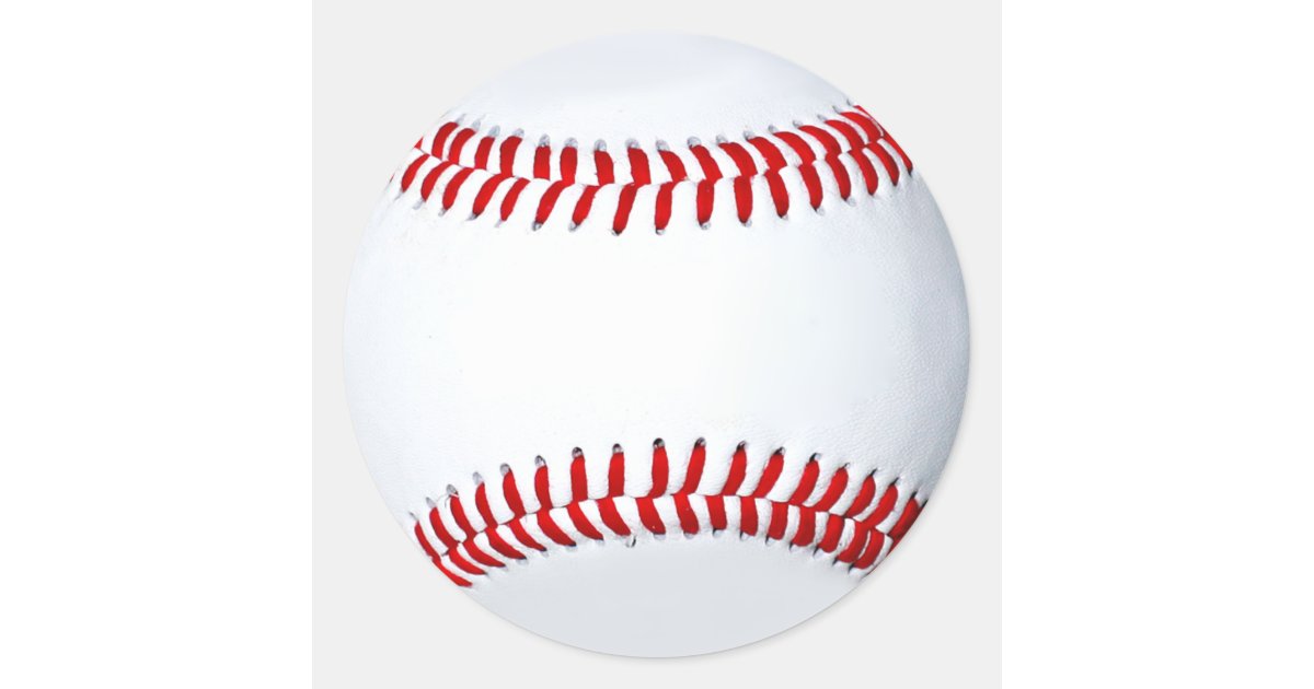 Custom Baseball Stickers | Zazzle