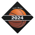 Custom Basketball Graduation Cap Topper | Zazzle