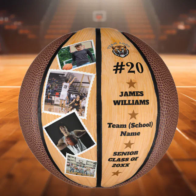 Custom Basketball Graduation Class of 2025 Photos | Zazzle
