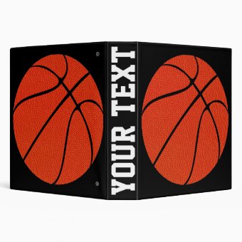 Custom Basketball Playbook Binder | Zazzle