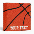 Custom Basketball Playbook Three Ring Binder | Zazzle