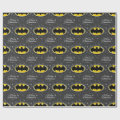 Custom Batman Logo Christmas Snowflake Wrapping Paper | Zazzle