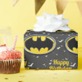 Custom Batman Logo Happy Birthday Wrapping Paper | Zazzle
