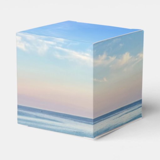 Custom Beach Family Reunion Party Sunset Favor Boxes | Zazzle