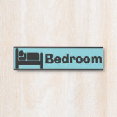 Custom Bedroom Door Name Plaque Door Sign | Zazzle