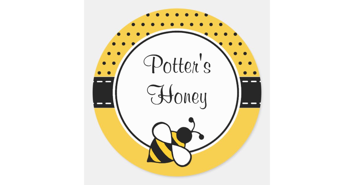 Custom Bee Stickers | Zazzle