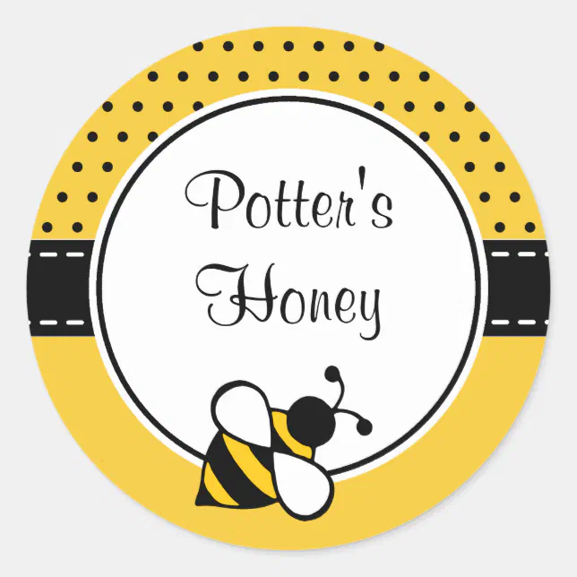 Custom Bee Stickers | Zazzle