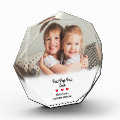 Custom Best Pop Pop Ever Keepsake Photo Block | Zazzle
