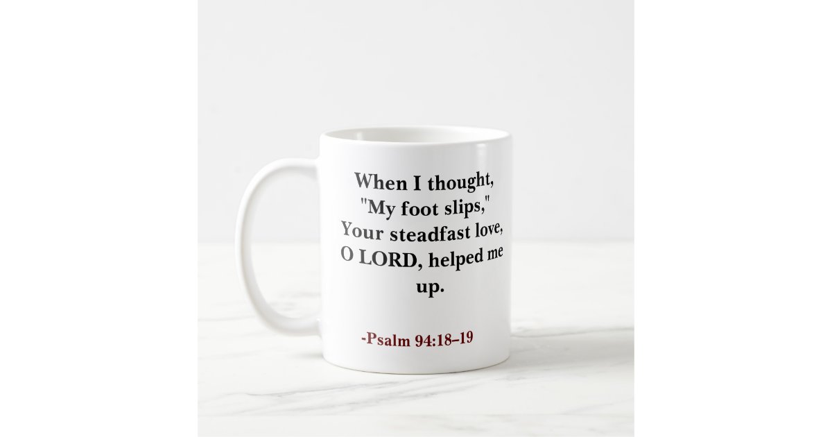 Custom bible verse Christian Coffee Mug | Zazzle