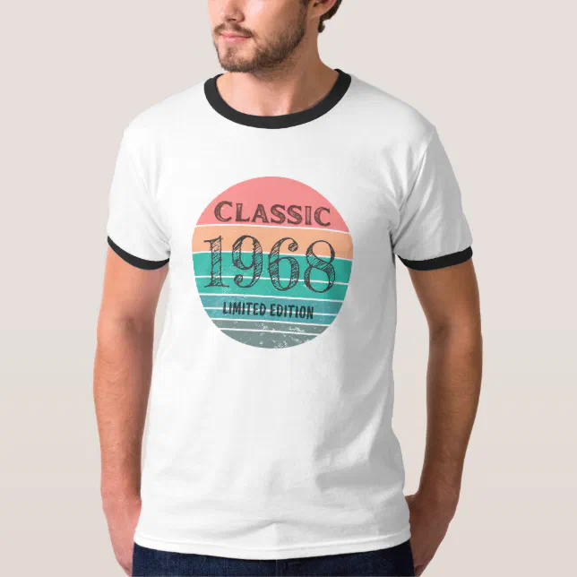 Custom Birth Year Classic Limited Edition T-shirt | Zazzle