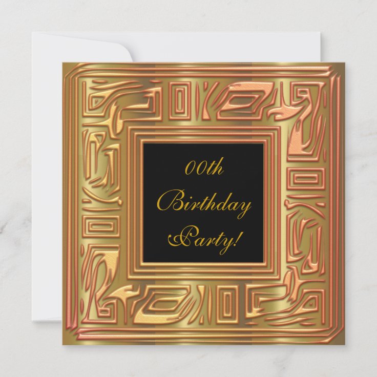 Custom Birthday Party Invitations | Zazzle