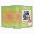 Custom Birthday Photo Album Binder | Zazzle