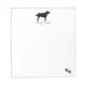 Custom Black Labrador Notepad | Zazzle