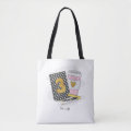 Custom Black Third Grade Teacher Appreciation Tote Bag | Zazzle