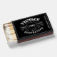 Custom Black Vintage Aged To Perfection birthday Matchboxes | Zazzle