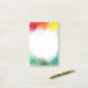 Custom Blank Abstract Art Rainbow Colors Template Post-it Notes | Zazzle