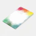 Custom Blank Abstract Art Rainbow Colors Template Post-it Notes | Zazzle