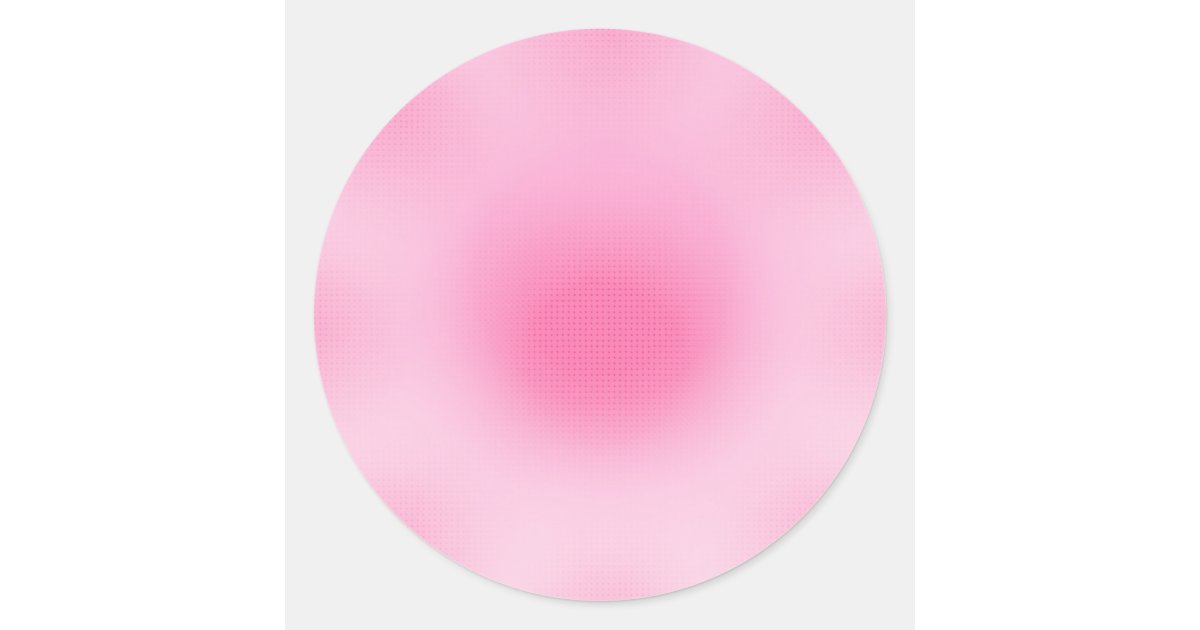 Custom Blank Blush Pink Trendy Template Classic Ro Classic Round ...