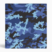 Custom Blue Camo School Binder | Zazzle