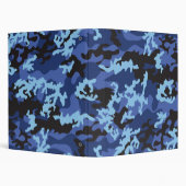 Custom Blue Camo School Binder | Zazzle