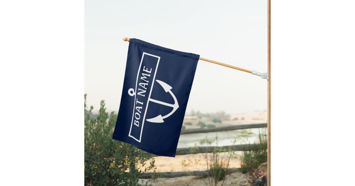 Custom Boat Flag | Zazzle