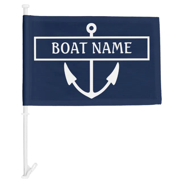 Custom Boat Flag | Zazzle