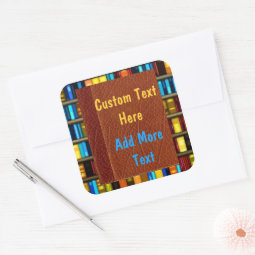Custom Book Stickers | Zazzle