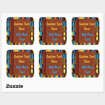 Custom Book Stickers | Zazzle