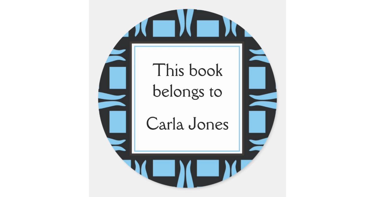 Custom Bookplates Personalized | Zazzle