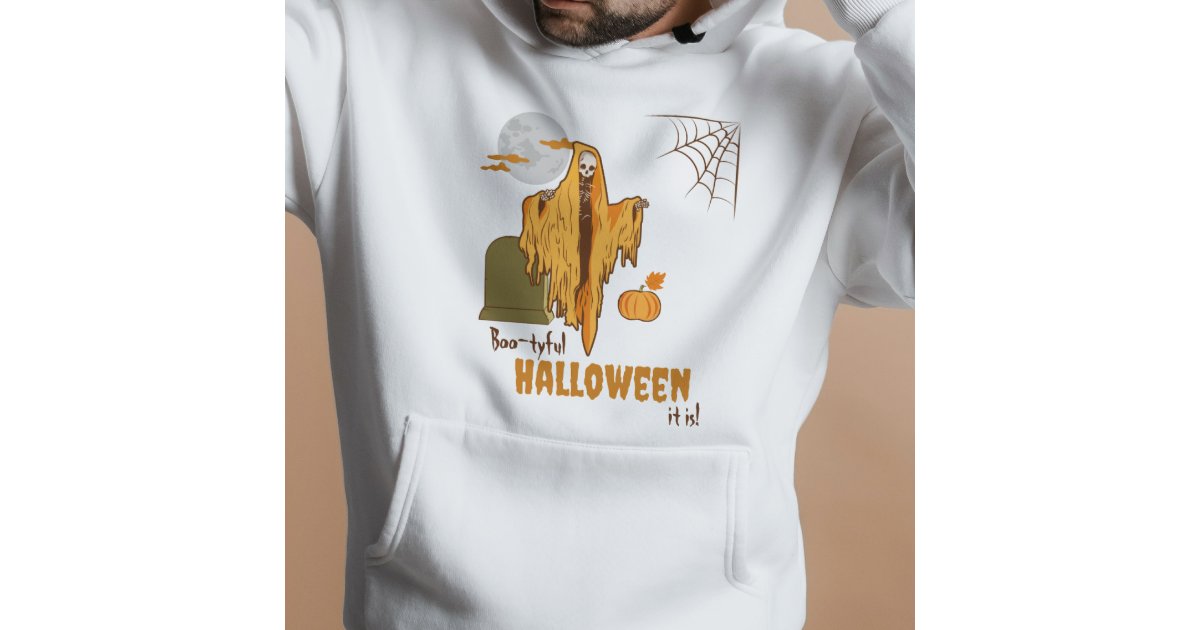 Custom Booty Pun Flirty Skeleton Halloween Costume Hoodie | Zazzle