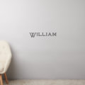 Custom Boy Bedroom Nursery Name Wall Decal | Zazzle