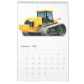 Custom Boys 4th Birthday Construction Truck Calendar | Zazzle