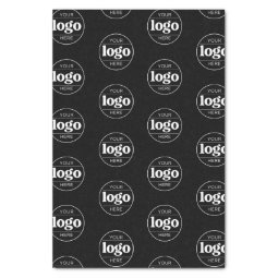 Custom Branded Business Logo Company Packaging Tissue Paper | Zazzle