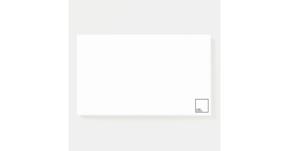Custom Branded Jumbo Post-its 10"x6" Post-it Notes | Zazzle