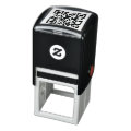 Custom Branded Modern QR Code Self-inking Stamp | Zazzle