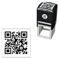 Custom Branded Modern QR Code Self-inking Stamp | Zazzle