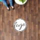 Custom Branded Simple Company Business Logo Floor Decals | Zazzle