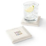 Custom Branded Stone Coaster Your Company Logo | Zazzle