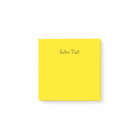 Custom Bright Yellow Post-it Notes | Zazzle