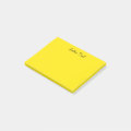 Custom Bright Yellow Post-it Notes | Zazzle