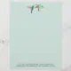 Custom Broad-billed Hummingbird Letterhead | Zazzle