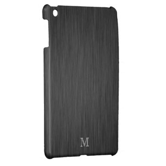 Custom Brushed Metal Look Ipad Mini Case | Zazzle