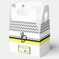 Custom Bumble Bee Birthday Favor Box | Zazzle