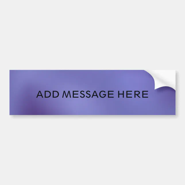 Custom Bumper Sticker | Zazzle