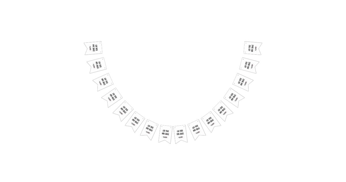 Custom Bunting Flags | Zazzle