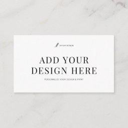 Custom Business Card Printing Upload Your Design | Zazzle